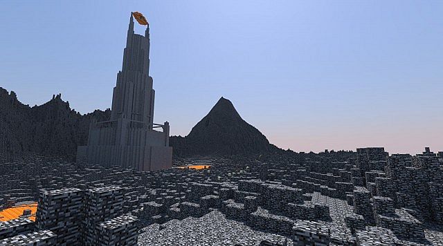 Lord of the Rings Map Minecraft Map