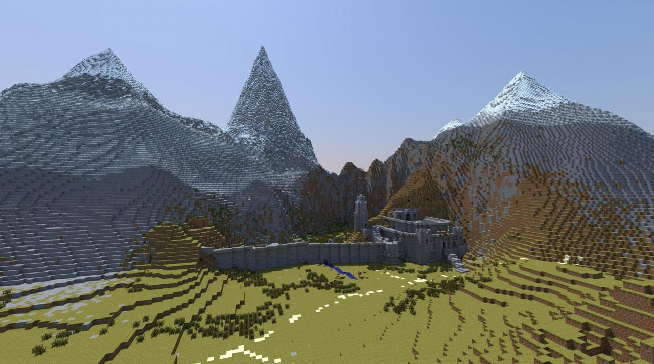 Lord of the Rings Map Minecraft Map