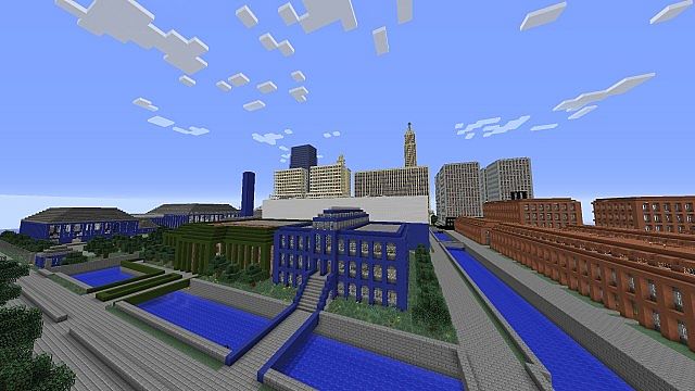 Island City Minecraft Map