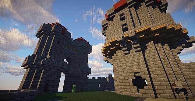 Castle on the water Minecraft Map