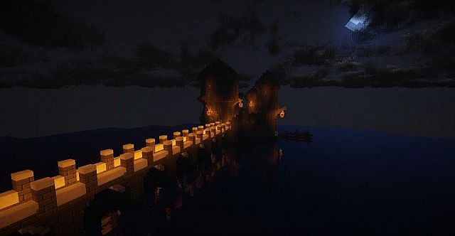 Castle on the water Minecraft Map