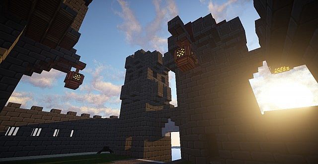 Castle on the water Minecraft Map