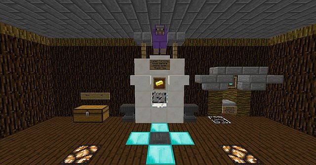 Survival Gamble-Machine Minecraft Map