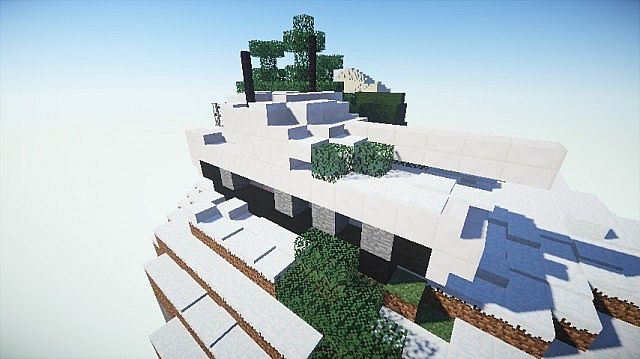 Snowy Military Tanks Minecraft Map