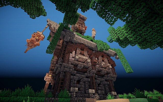 Small Medieval Plot Village Minecraft Map