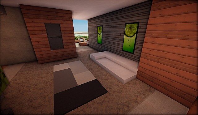Slick Modern House Minecraft Map