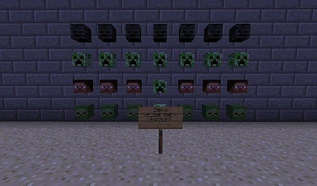 Puzzle/Maze Minecraft Map