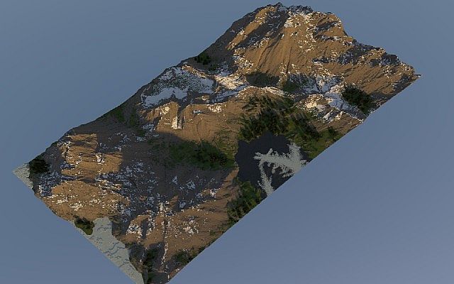 300 Subscribers!! : Bulk Peak Lakes Minecraft Map