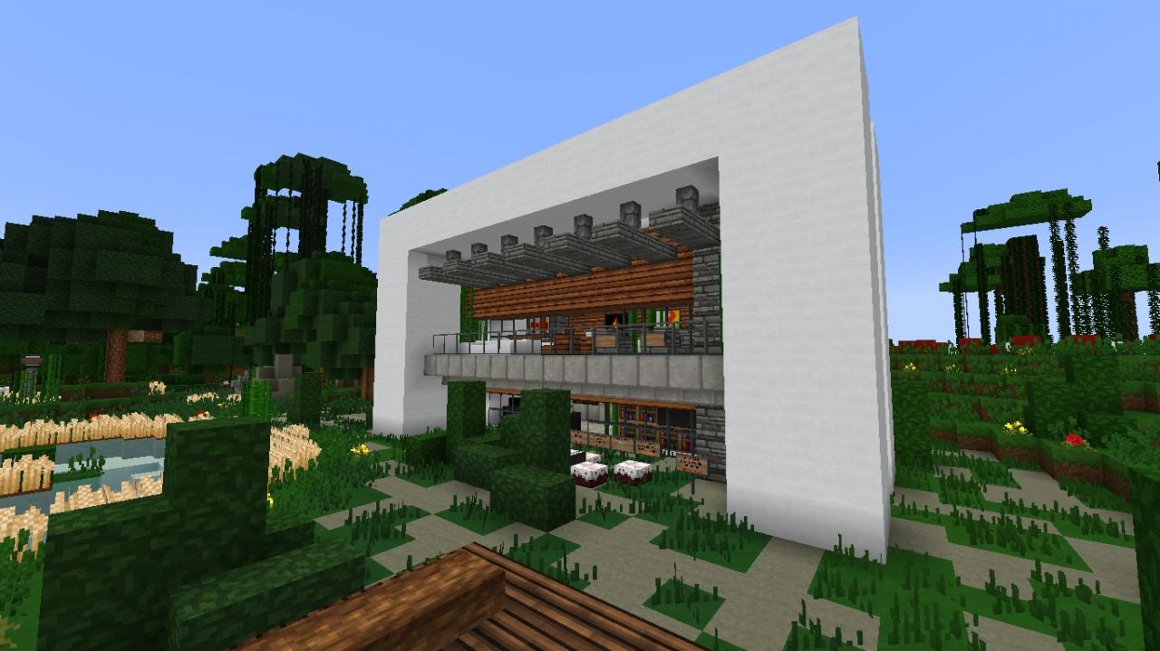 "Nature" | Modern House in the Jungle | WoK Minecraft Map