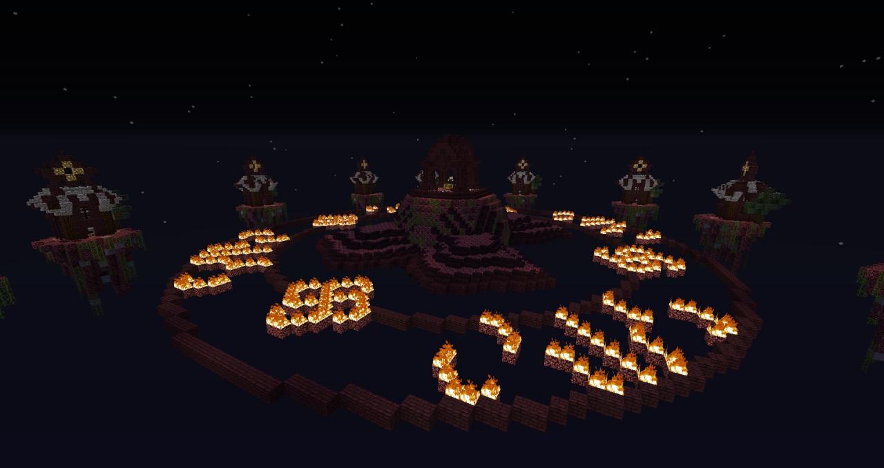 (MC-Central use only) Nether SkyWars Minecraft Map