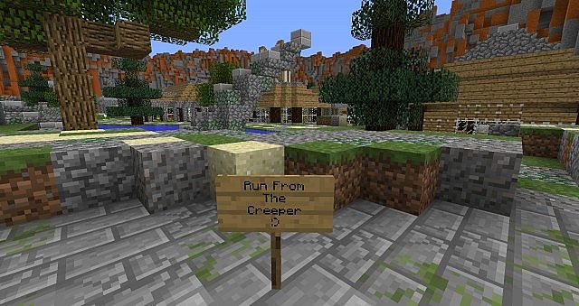 (MC-Central Use Only) Creeper Attack/Hide & Seek Map Minecraft Map