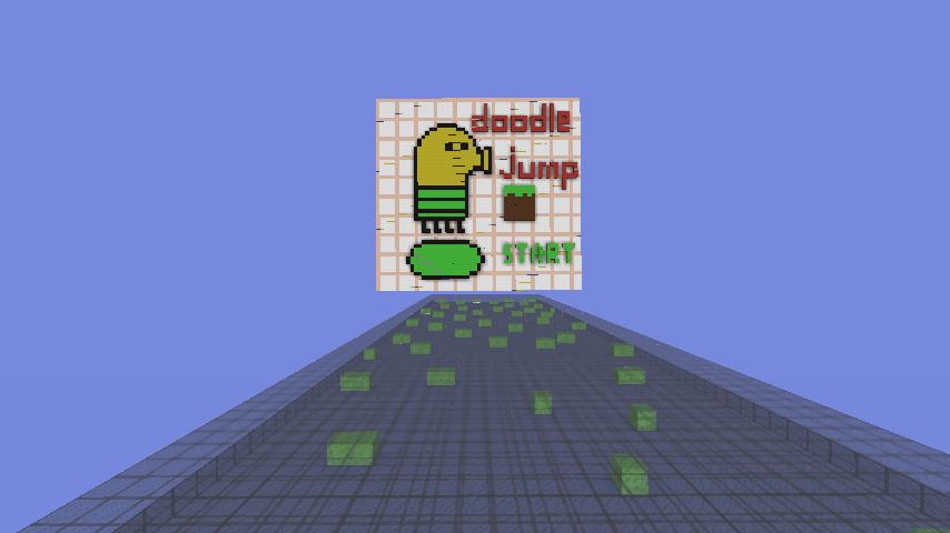 Doodle Jump Minecraft 1.8 Minecraft Map
