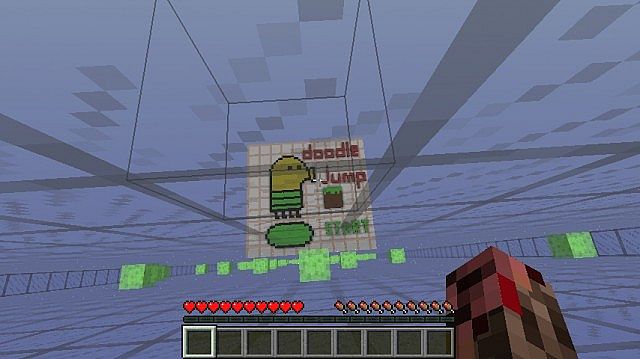 Doodle Jump Minecraft 1.8 Minecraft Map