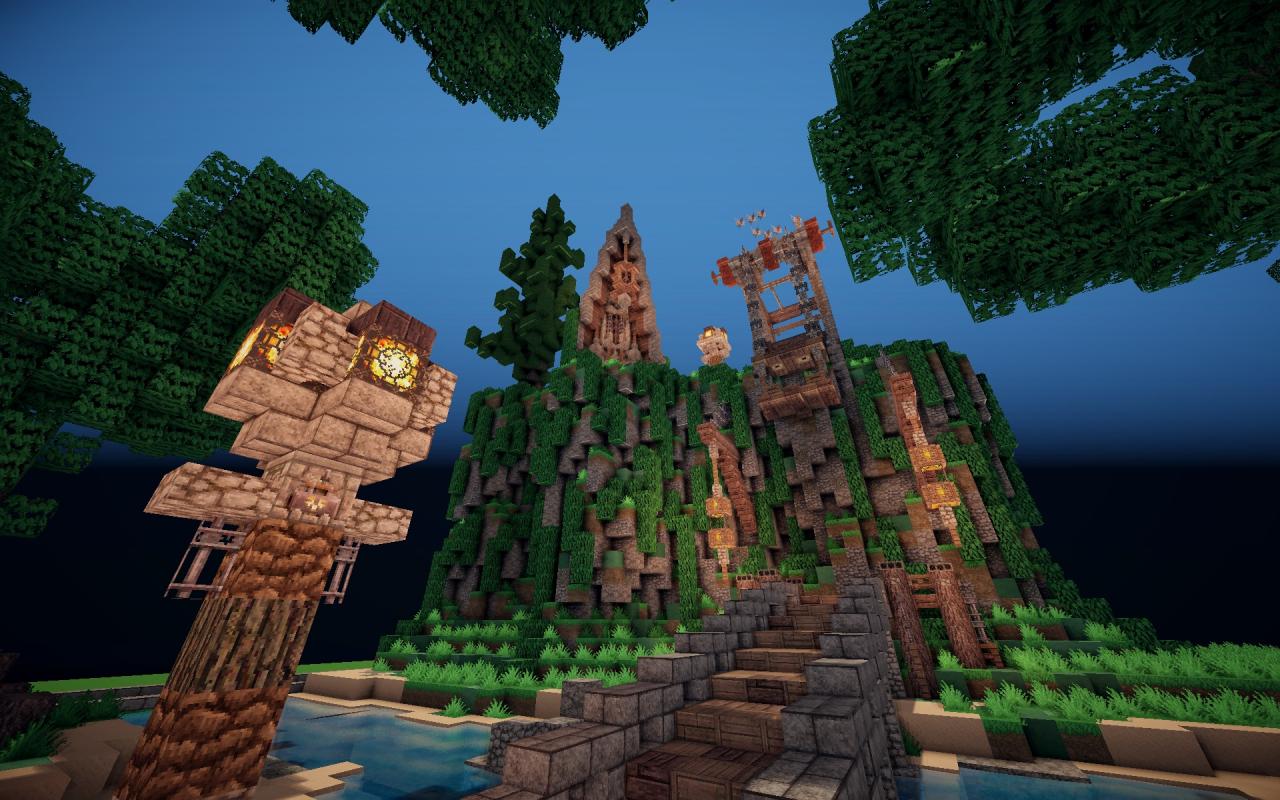 Small Medieval Plot Village Minecraft Map