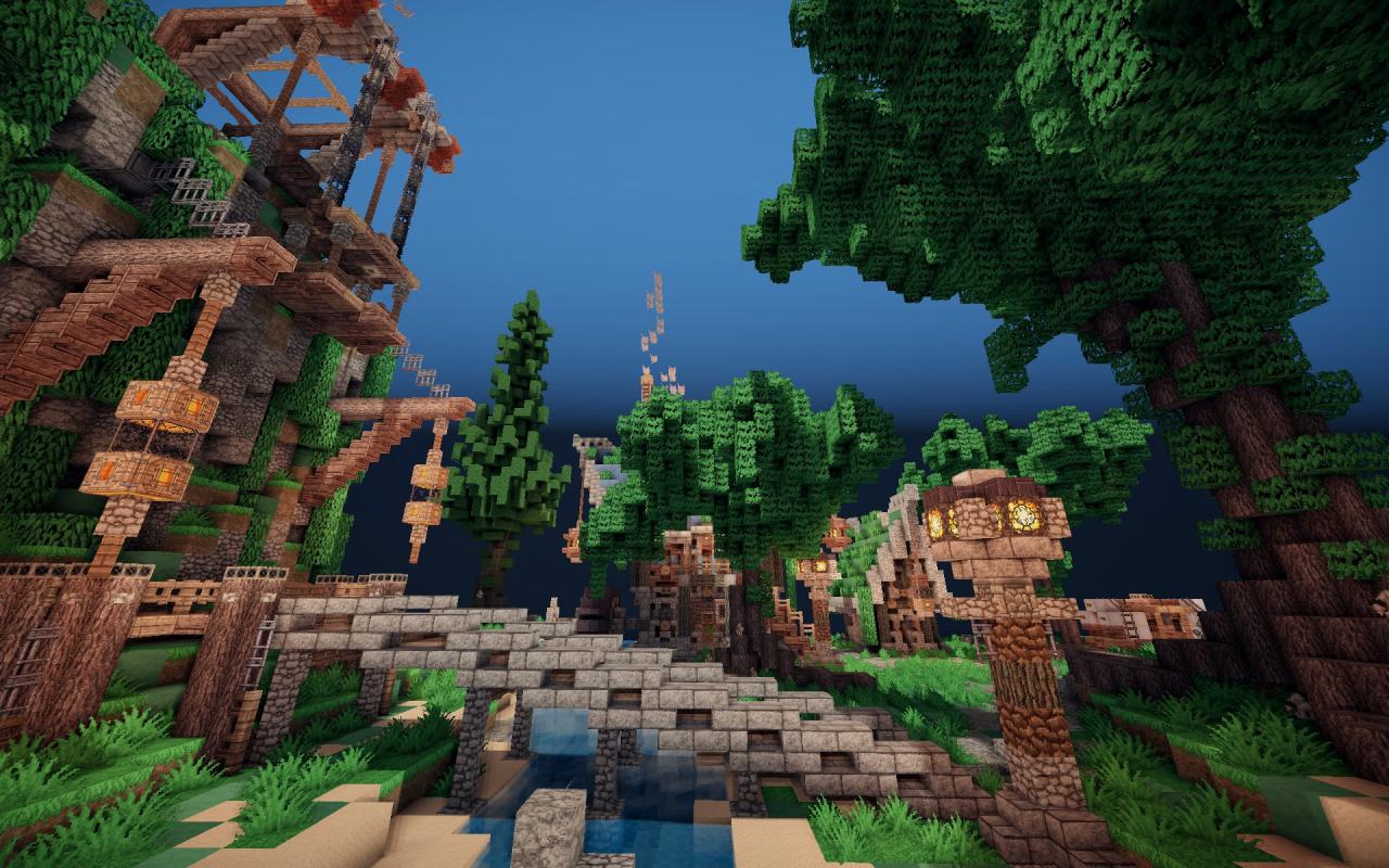 Small Medieval Plot Village Minecraft Map