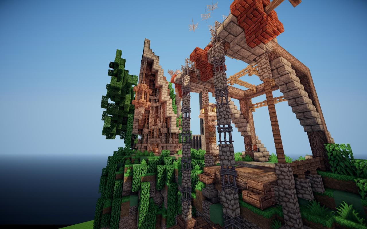 Small Medieval Plot Village Minecraft Map