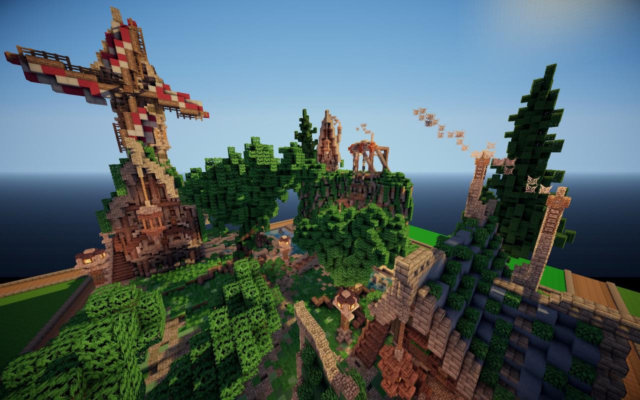 Small Medieval Plot Village Minecraft Map