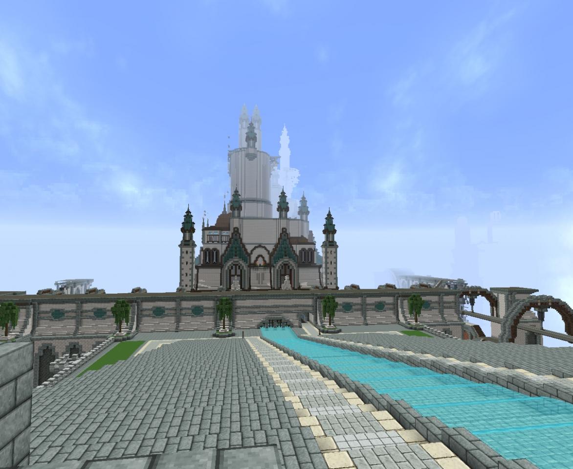 Maginific Wolf Castle ~ Ended Project Minecraft Map