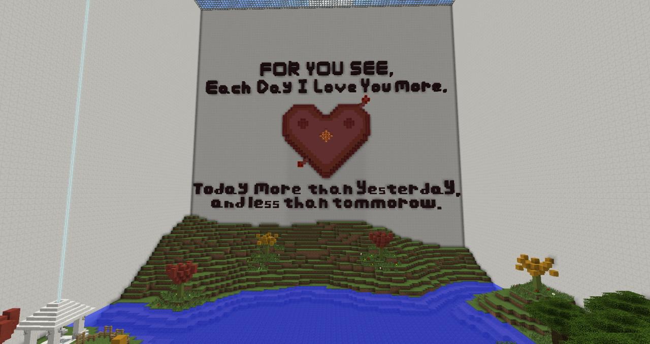 Valentines Day: A gift for your love Minecraft Map