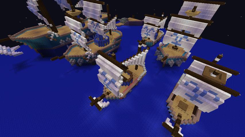 Marine fleet Minecraft Map