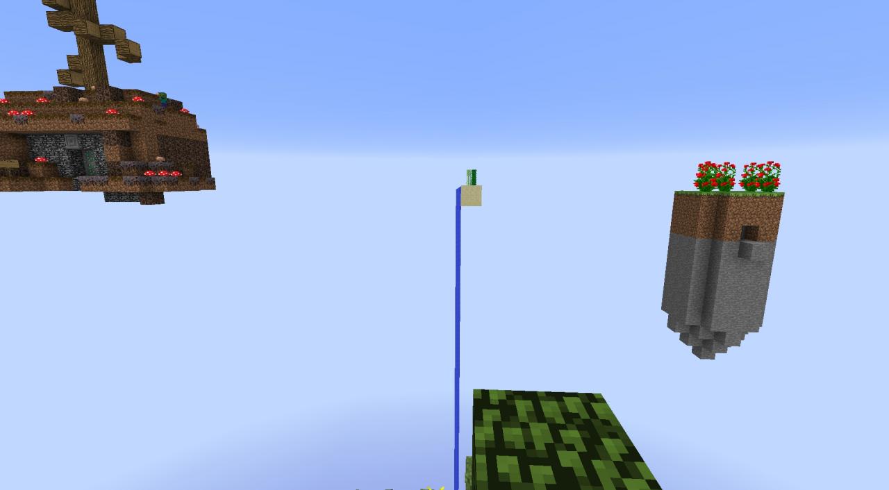 POWERD SKYBLOCK (Skyblock survival with an awesome twist!) Minecraft Map