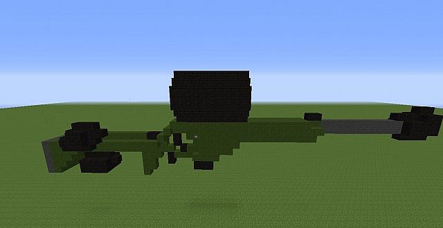 Functional Sniper Rifle (Auto-Reload) Minecraft Map