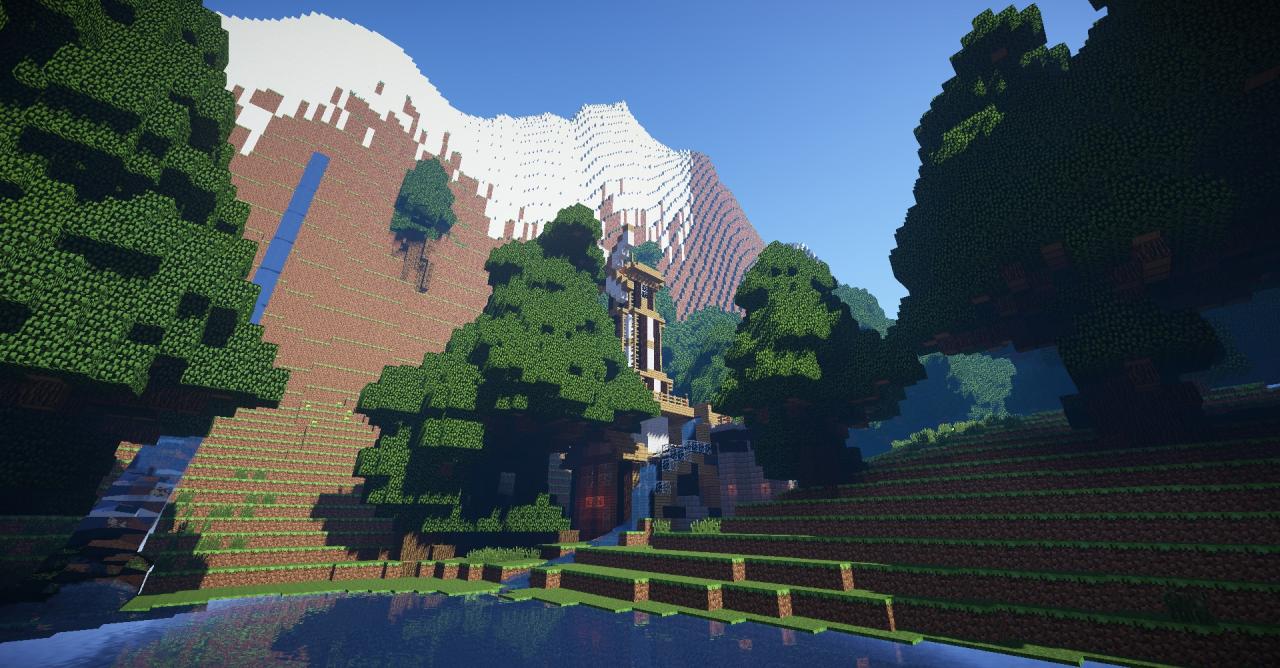 Epic Realistic Lagoon Minecraft Map