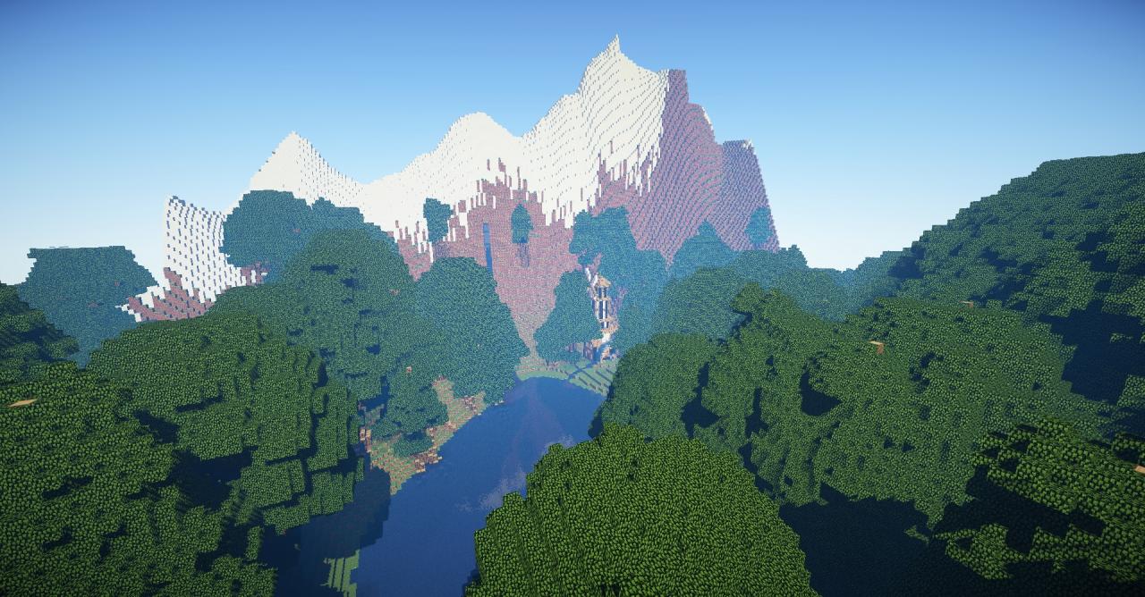 Epic Realistic Lagoon Minecraft Map