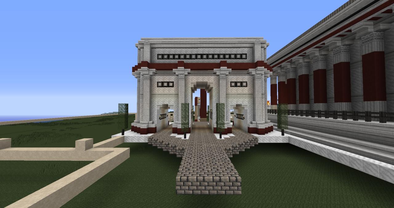 Triumphal Arch - City of Heraclea Minecraft Map