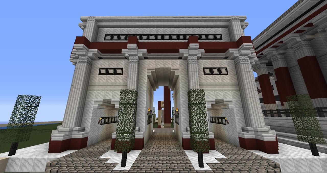 Triumphal Arch - City of Heraclea Minecraft Map