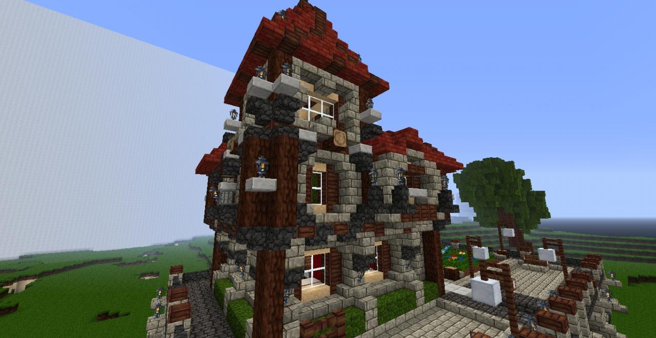 Modest 1900s House Minecraft Map