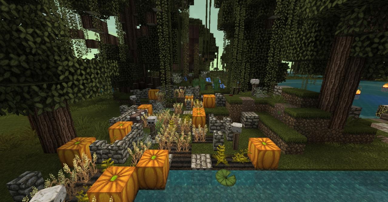 SkyCraft (For BioFrost) Elf, Orc Minecraft Map