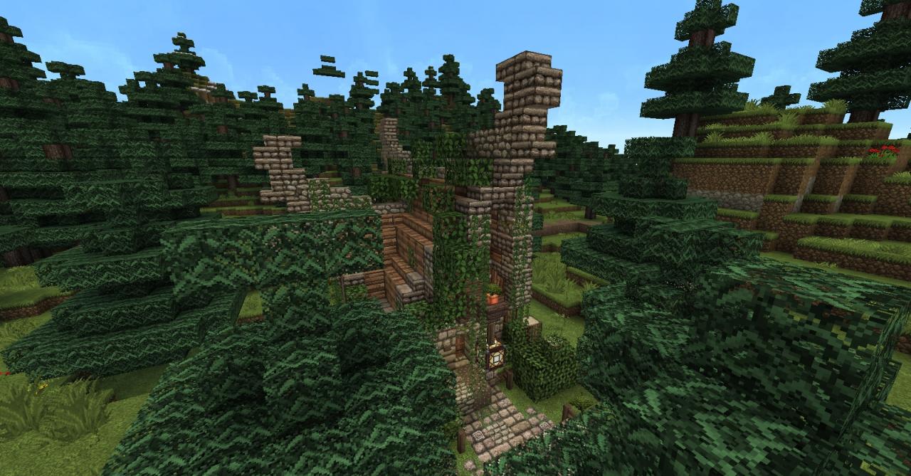 SkyCraft (For BioFrost) Elf, Orc Minecraft Map