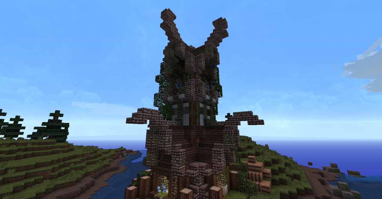 SkyCraft (For BioFrost) Elf, Orc Minecraft Map