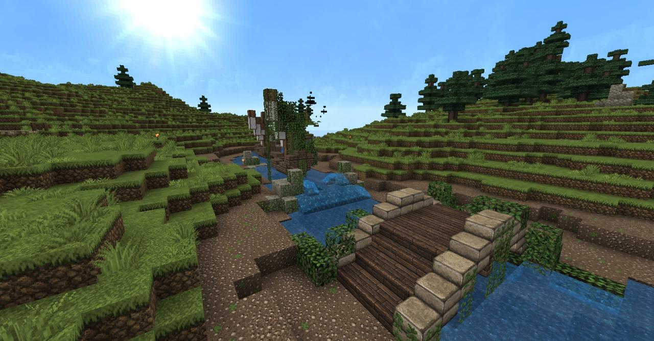 SkyCraft (For BioFrost) Elf, Orc Minecraft Map