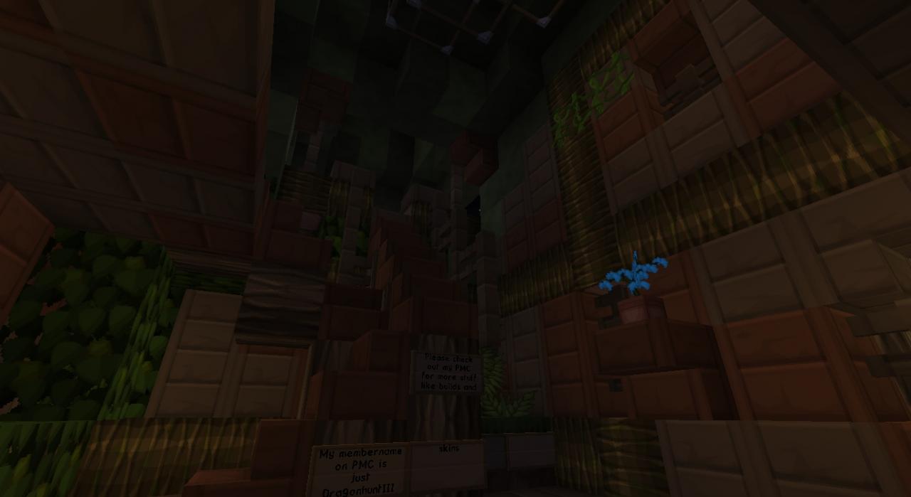 Fantasy Elfish Tree House Minecraft Map