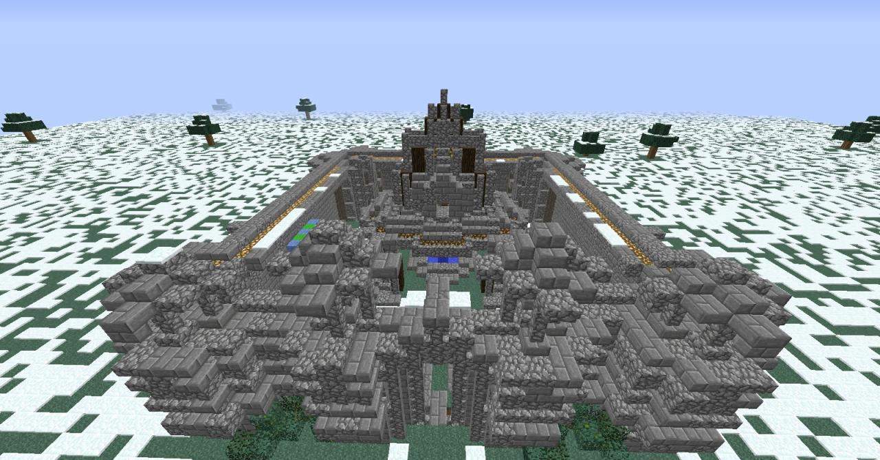 most of a castle market Minecraft Map