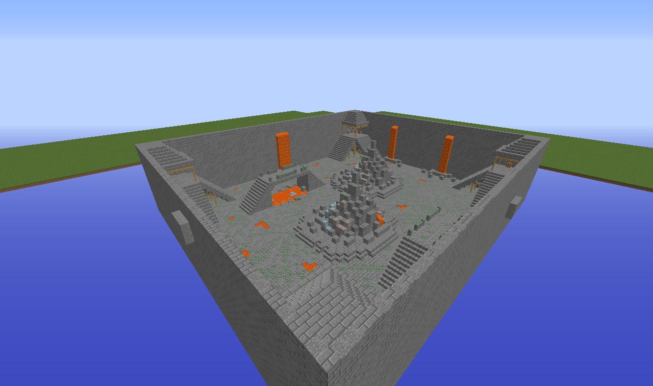 Minecraft QuakeCraft Map Minecraft Map