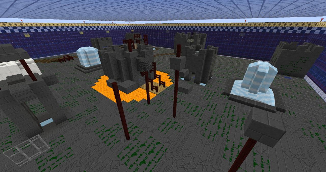 Mini Game Arenas Minecraft Map