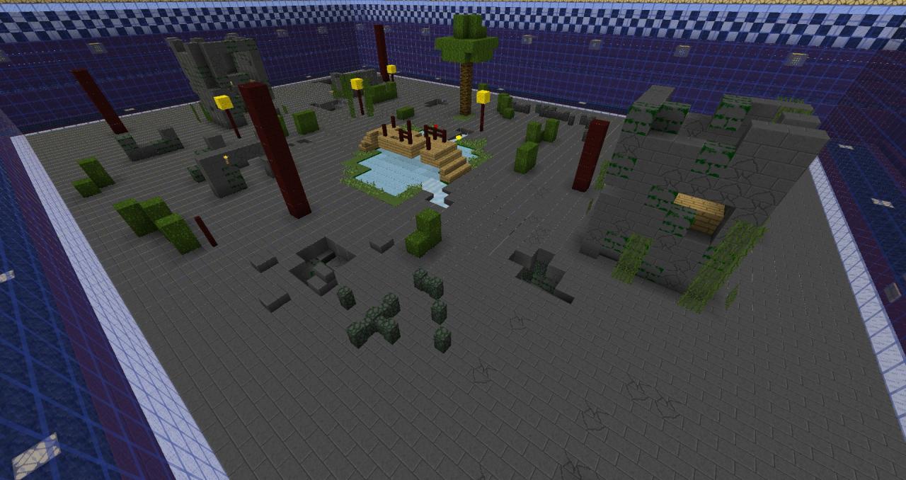 Mini Game Arenas Minecraft Map