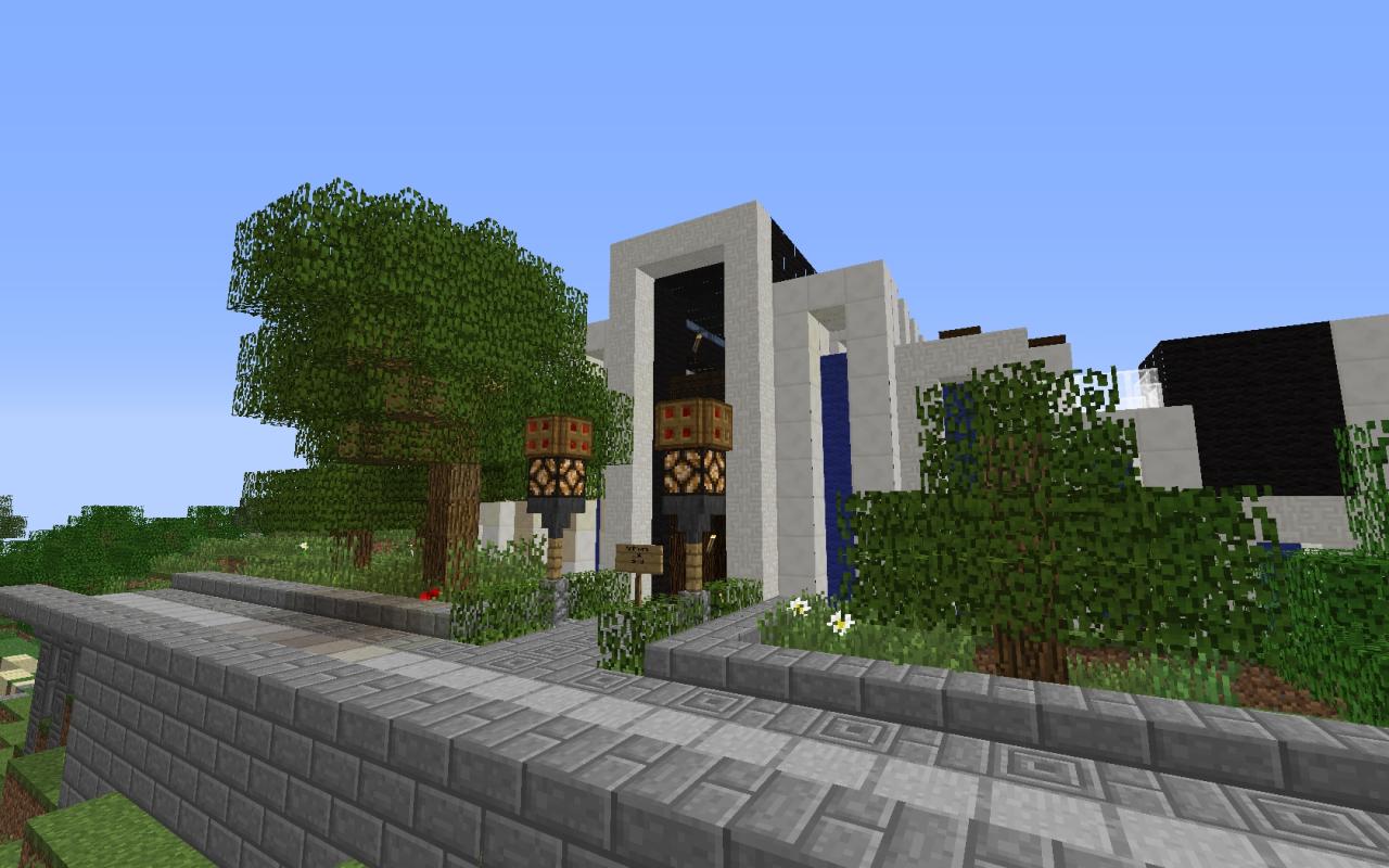 Minecraft Modern Library Minecraft Map