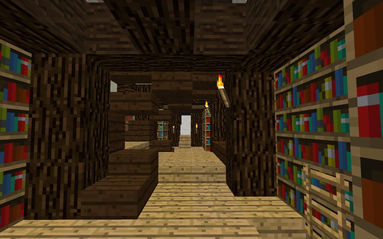 Minecraft Modern Library Minecraft Map