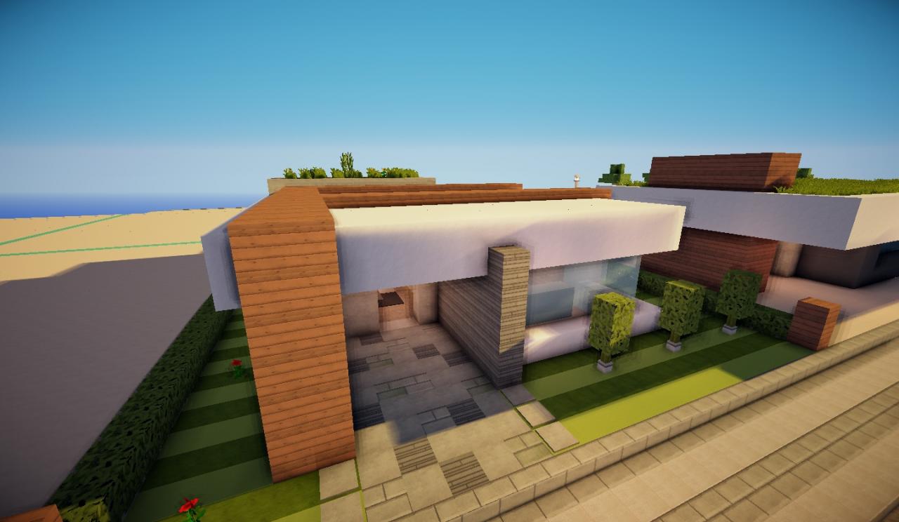 Slick Modern House Minecraft Map