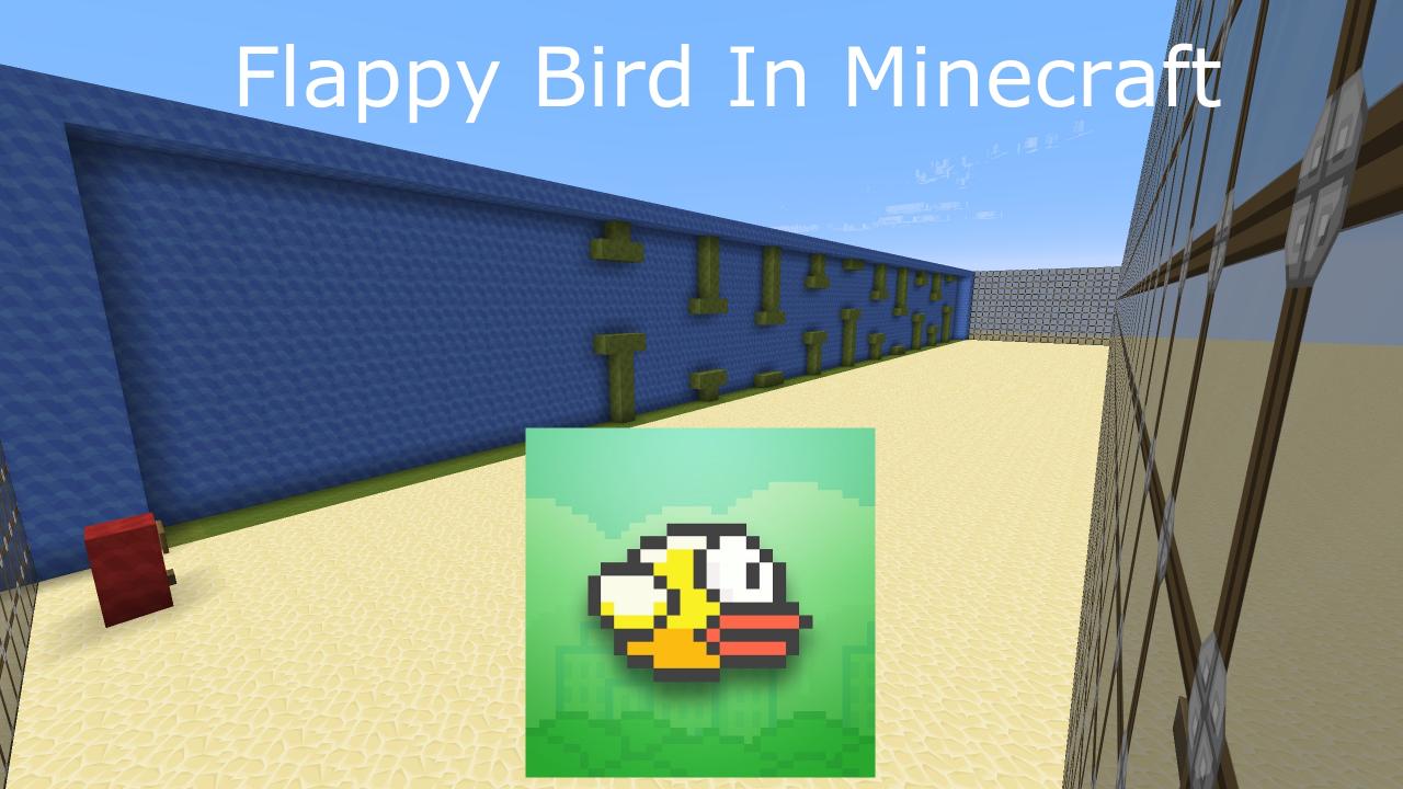 Flappy Bird Minecraft Map