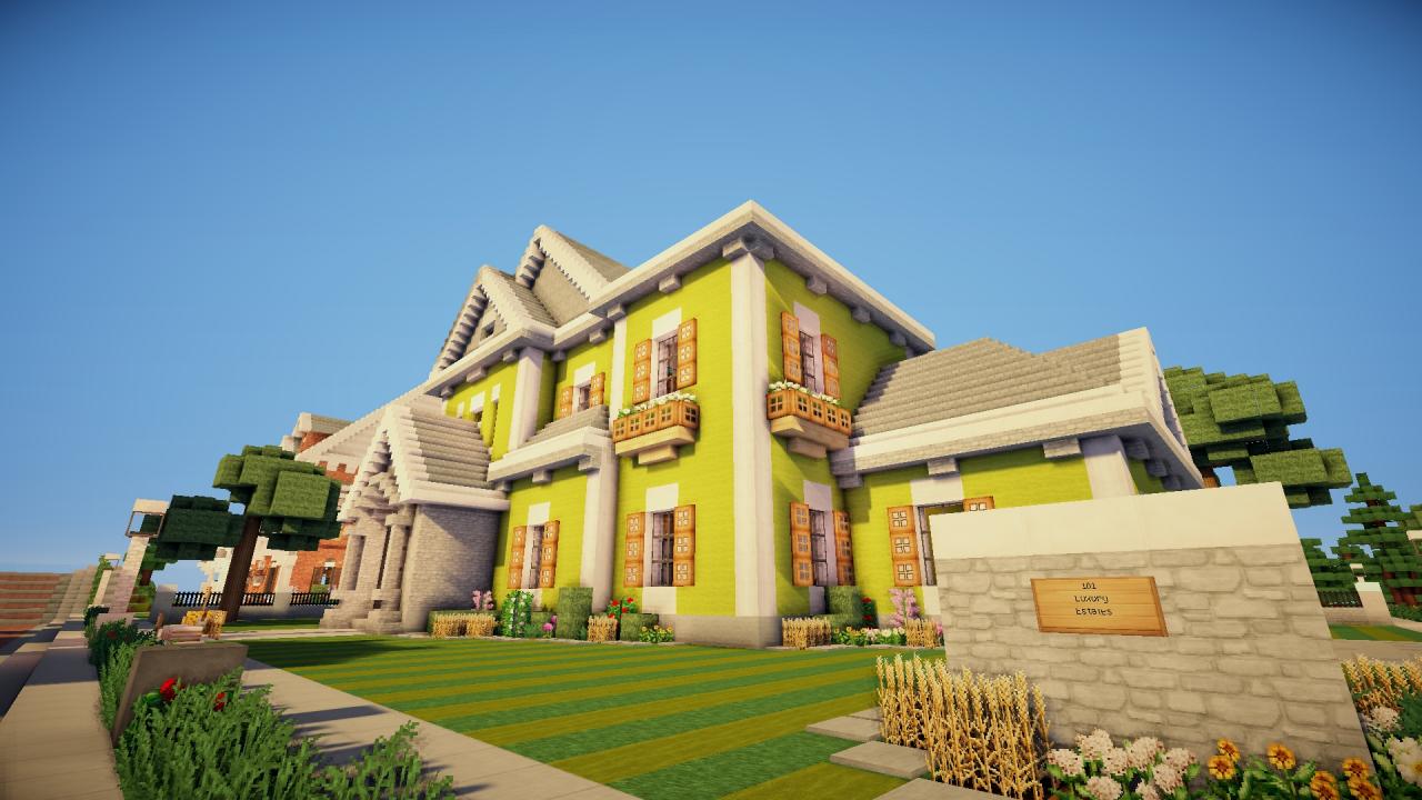Traditional Mansion Minecraft Map