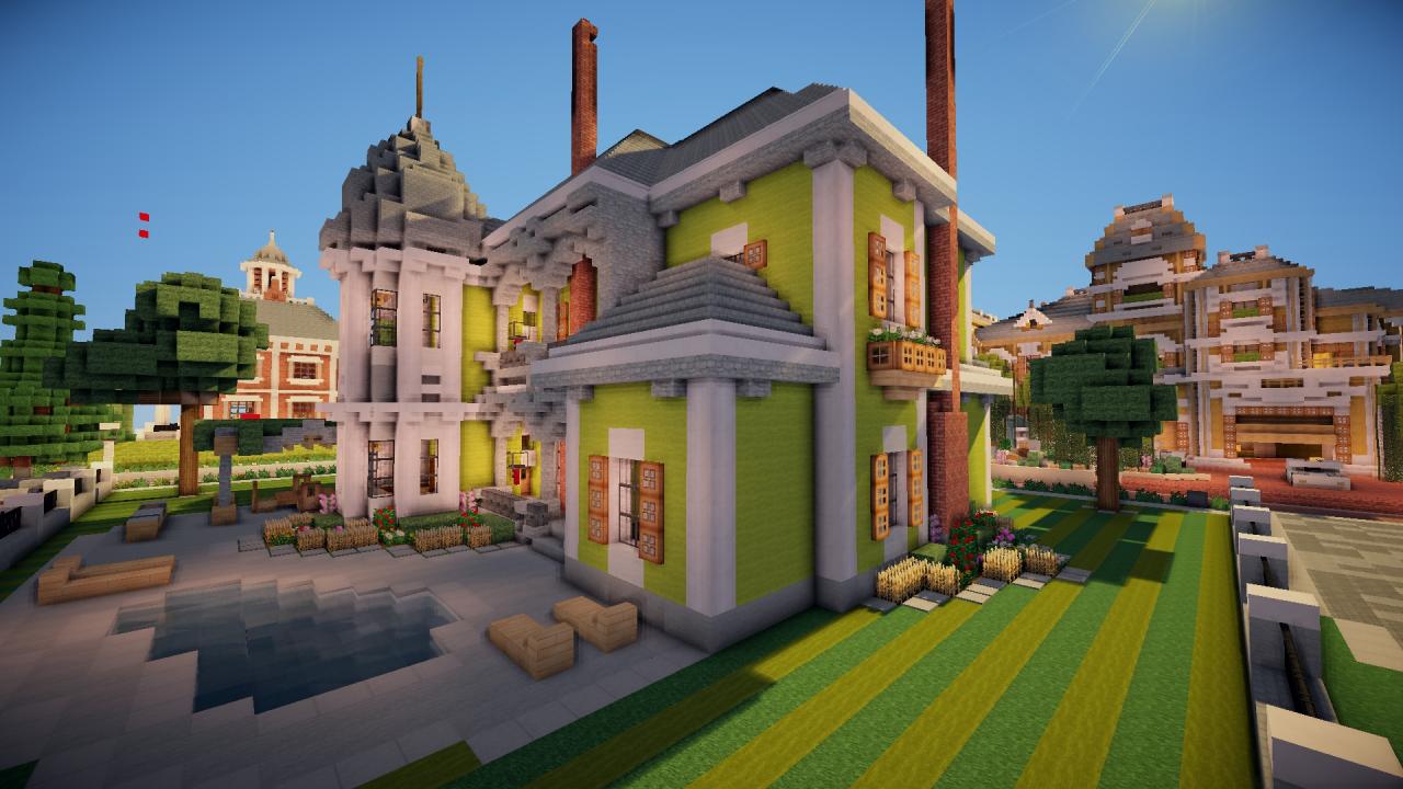 Traditional Mansion Minecraft Map