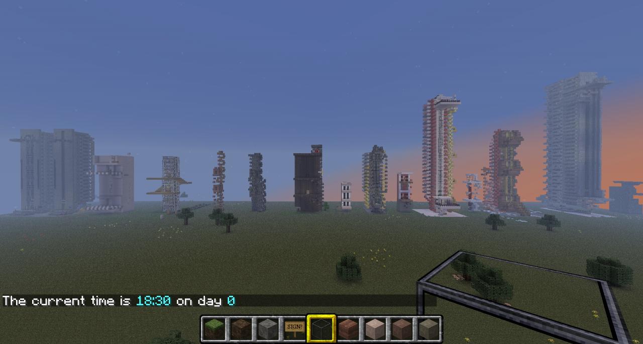 Elevator Map Minecraft Map