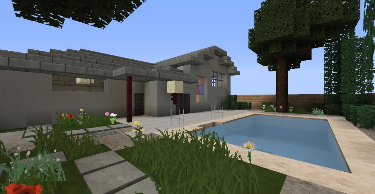 3-Level 1970's Split Level House Minecraft Map