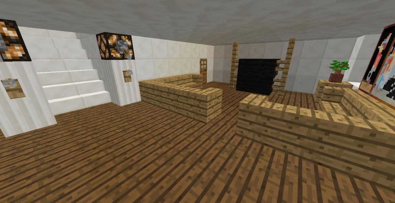 Modern House (Number 1) Minecraft Map