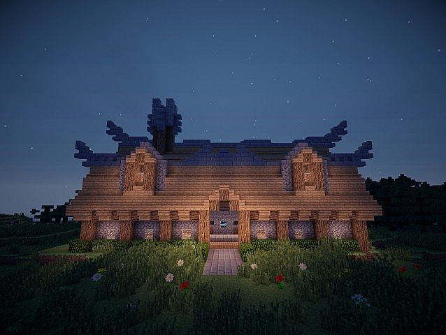 Nordic Mead Hall Minecraft Map